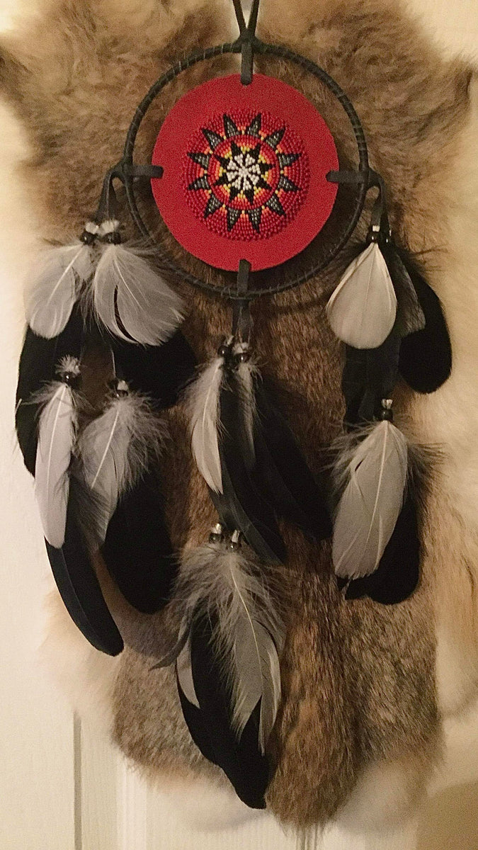 *Bouclier de protection 5''. #1 Suède américain et cuir d'orignal. Déc ...